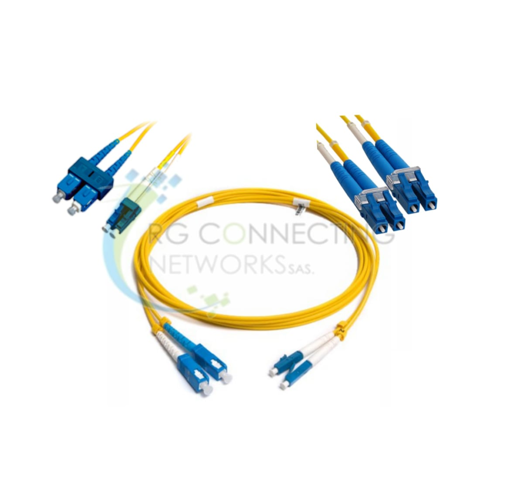 PATCH CORD DE FIBRA MONOMODO DUPLEX | RG Connecting Networks